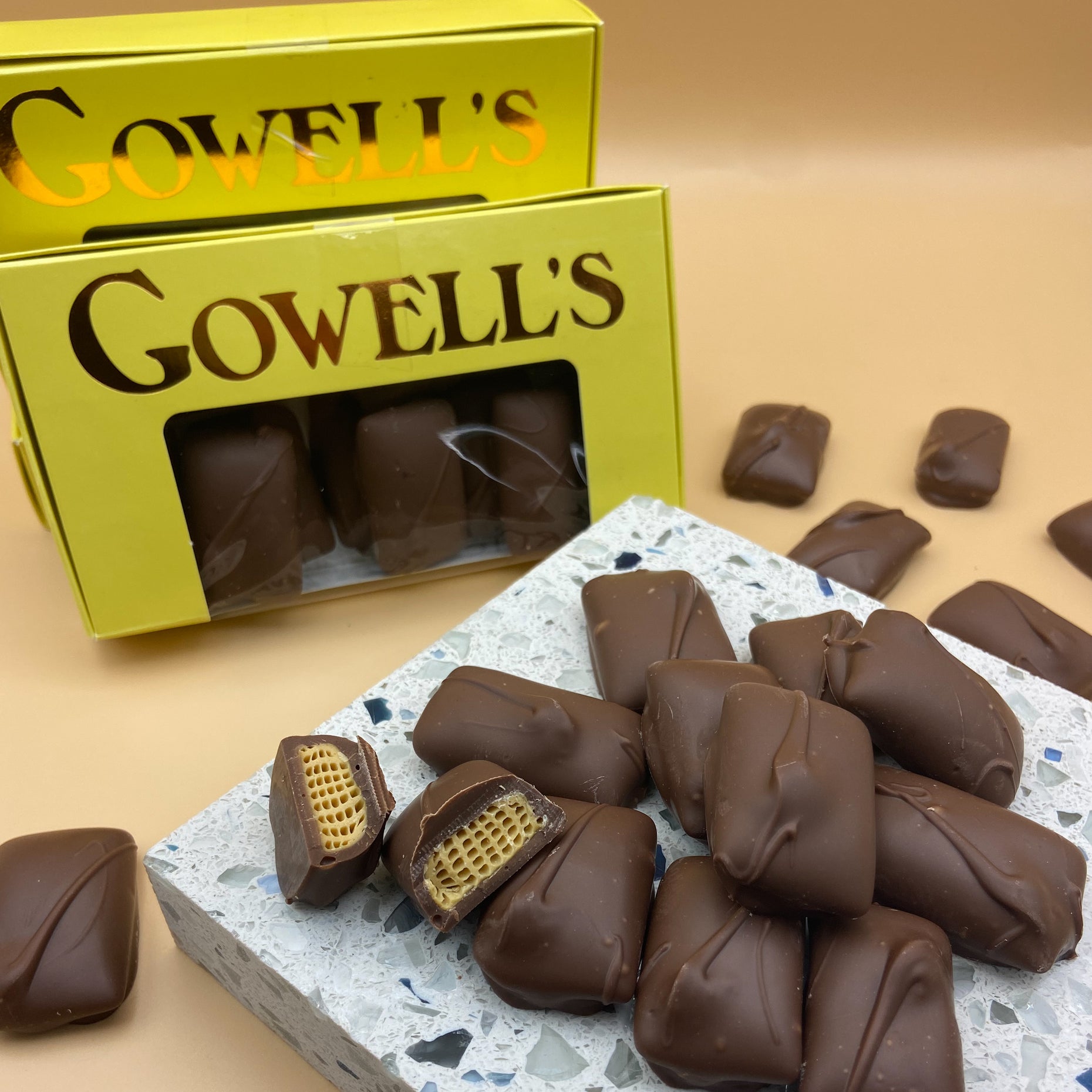 Chocolate Covered Molasses Chips – Gowell's Homemade Candy