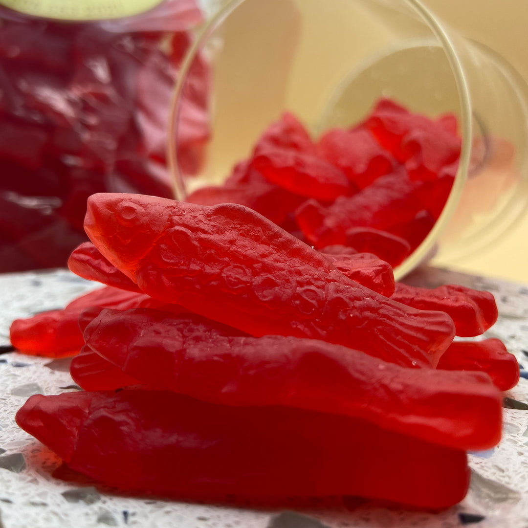 Red Gummy Fish – Gowell's Homemade Candy